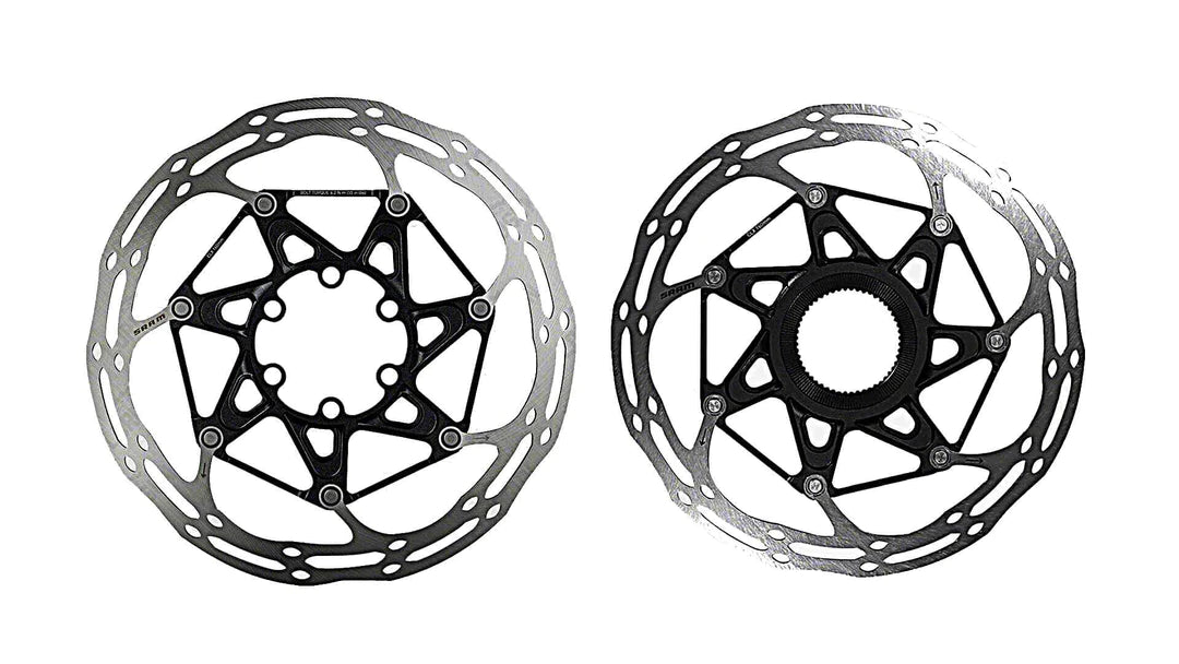 6-bolt disc brake rotors vs. centerlock disc brake rotors – ICAN Cycling
